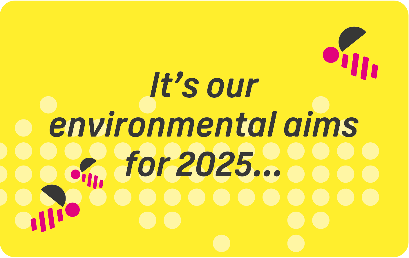 Our Environmental Aims for 2025 - Its Interventional